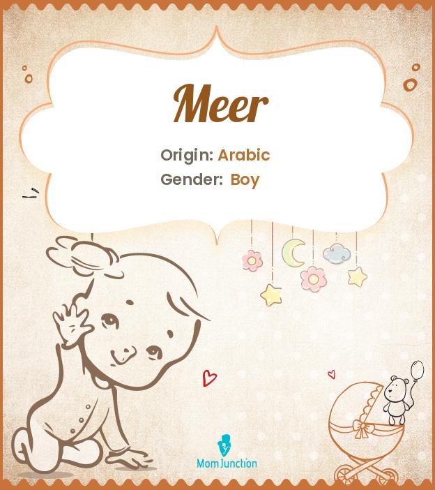 Explore Meer: Meaning, Origin & Popularity