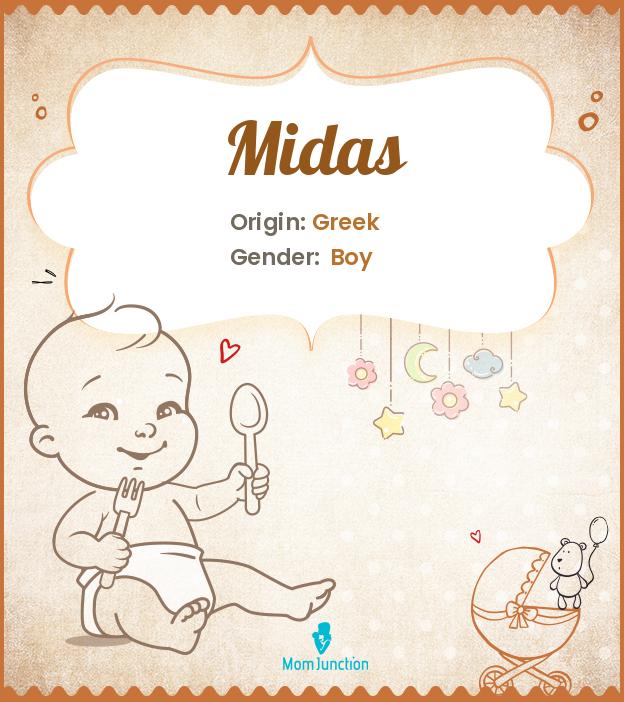 Midas Name Meaning, Origin, History, And Popularity