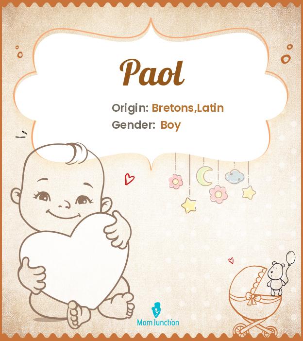Explore Paol: Meaning, Origin & Popularity