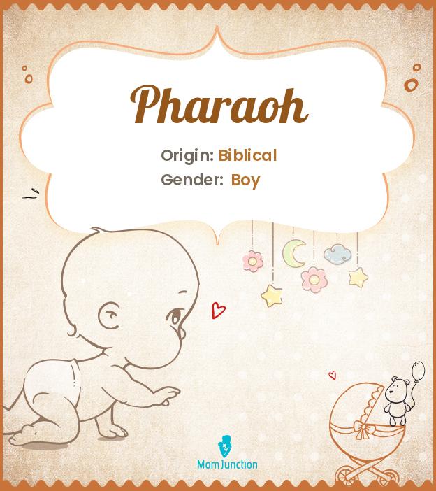 Pharaoh Name Meaning, Origin, History, And Popularity
