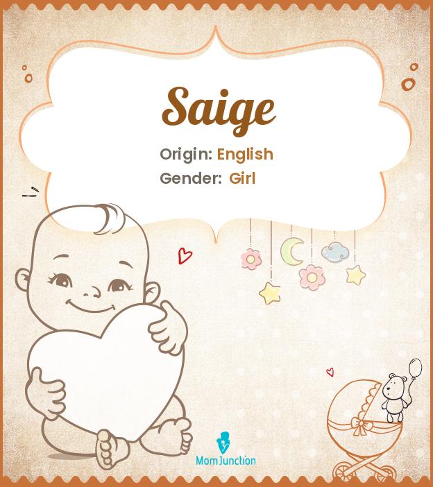 Saige Name Meaning, Origin, History, And Popularity