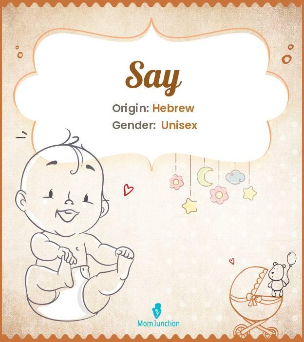 Explore Say: Meaning, Origin & Popularity