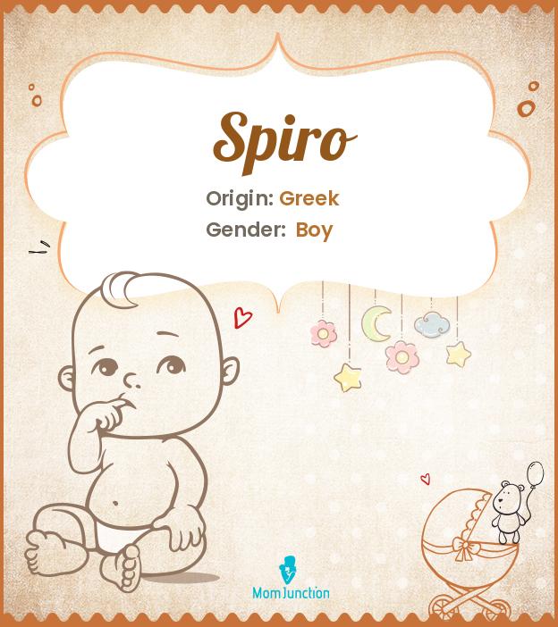 Explore Spiro: Meaning, Origin & Popularity