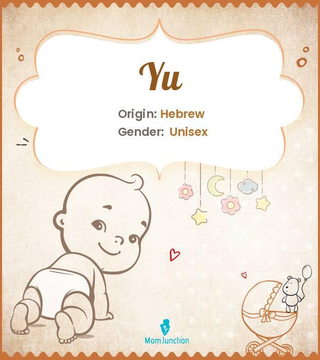 Explore Yu: Meaning, Origin & Popularity