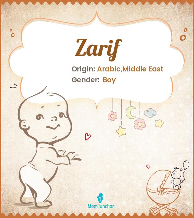 Explore Zarif: Meaning, Origin & Popularity