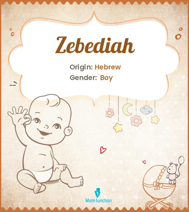 Zebediah Name Meaning, Origin, History, And Popularity