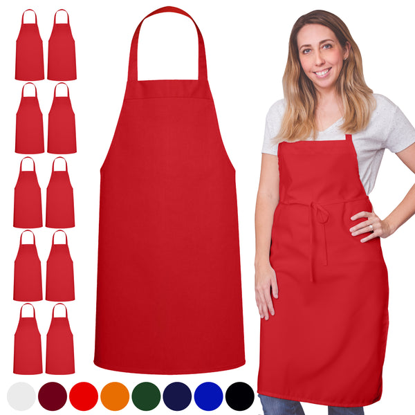 Plain Red Apron