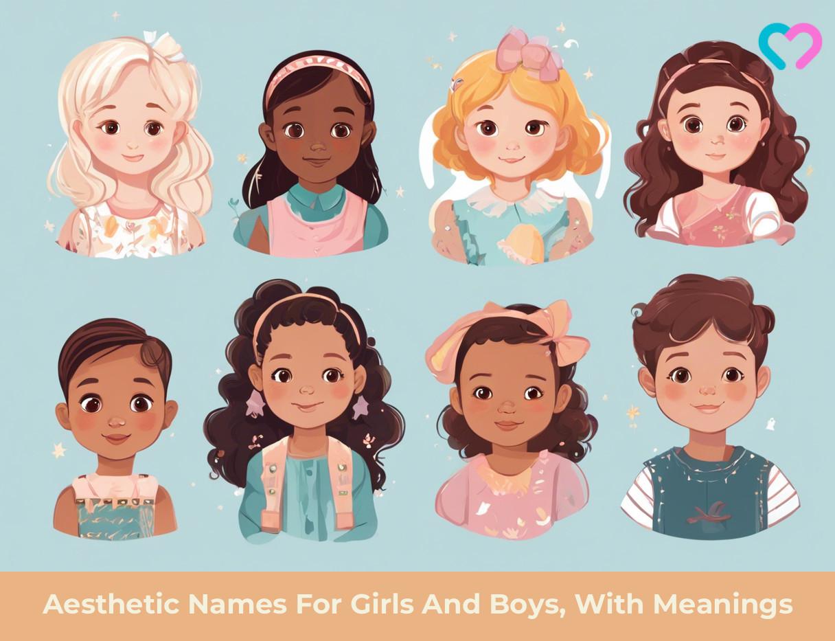 253 Aesthetic Names For Girls And Boys, With Meanings | MomJunction