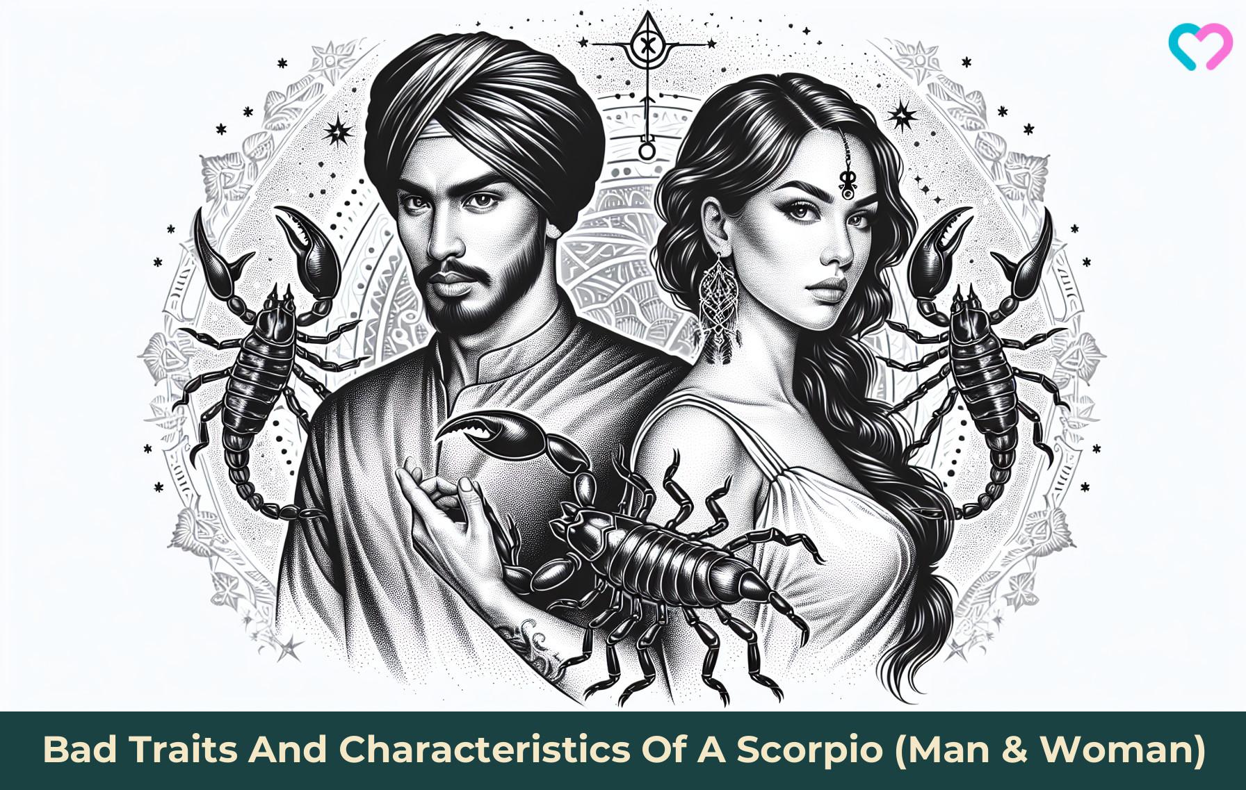 17 Bad Traits And Characteristics Of A Scorpio (Man & Woman) | MomJunction