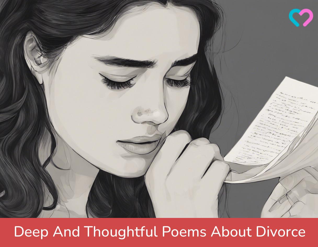 30+ Deep And Thoughtful Poems About Divorce | MomJunction