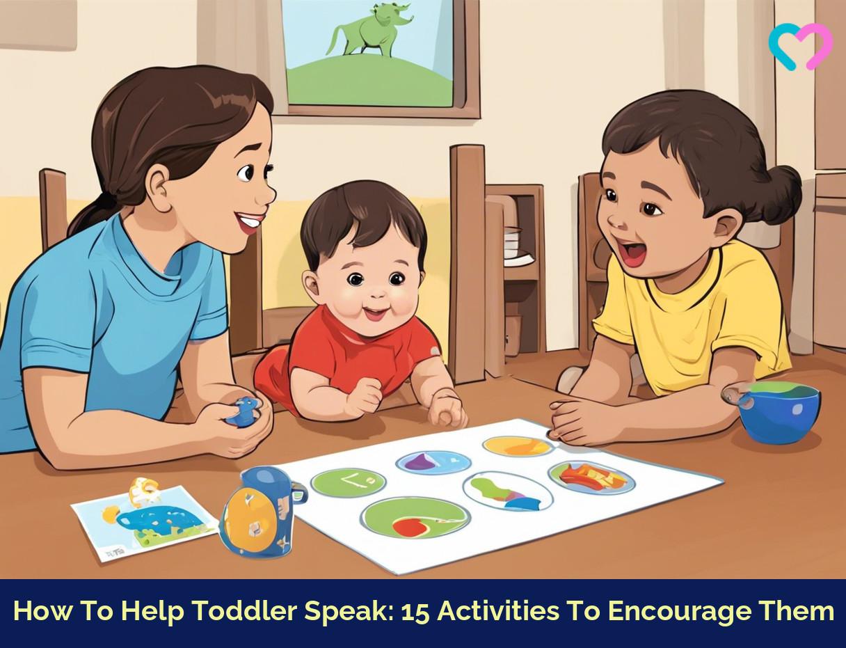 How To Help Toddler Speak: 15 Activities To Encourage Them | MomJunction