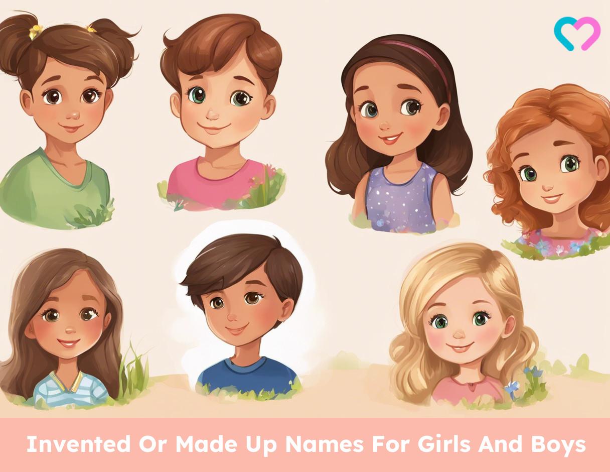 120 Invented Or Made Up Names For Girls And Boys | MomJunction