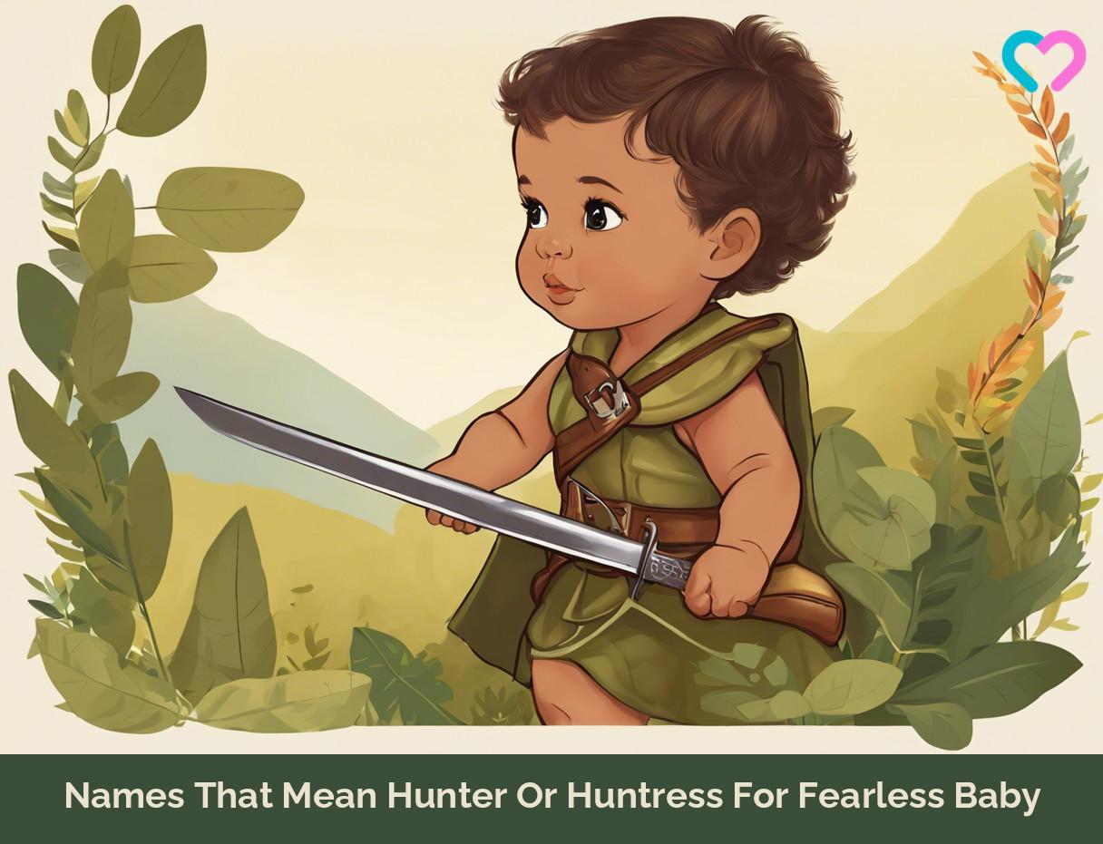 65 Names That Mean Hunter Or Huntress For Fearless Baby | MomJunction