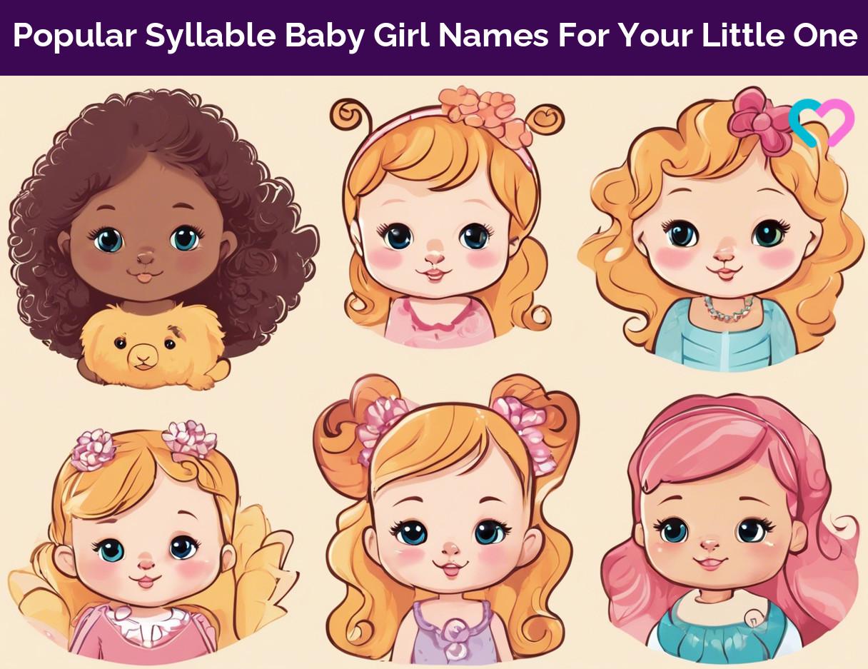200 Popular Syllable Baby Girl Names For Your Little One | MomJunction