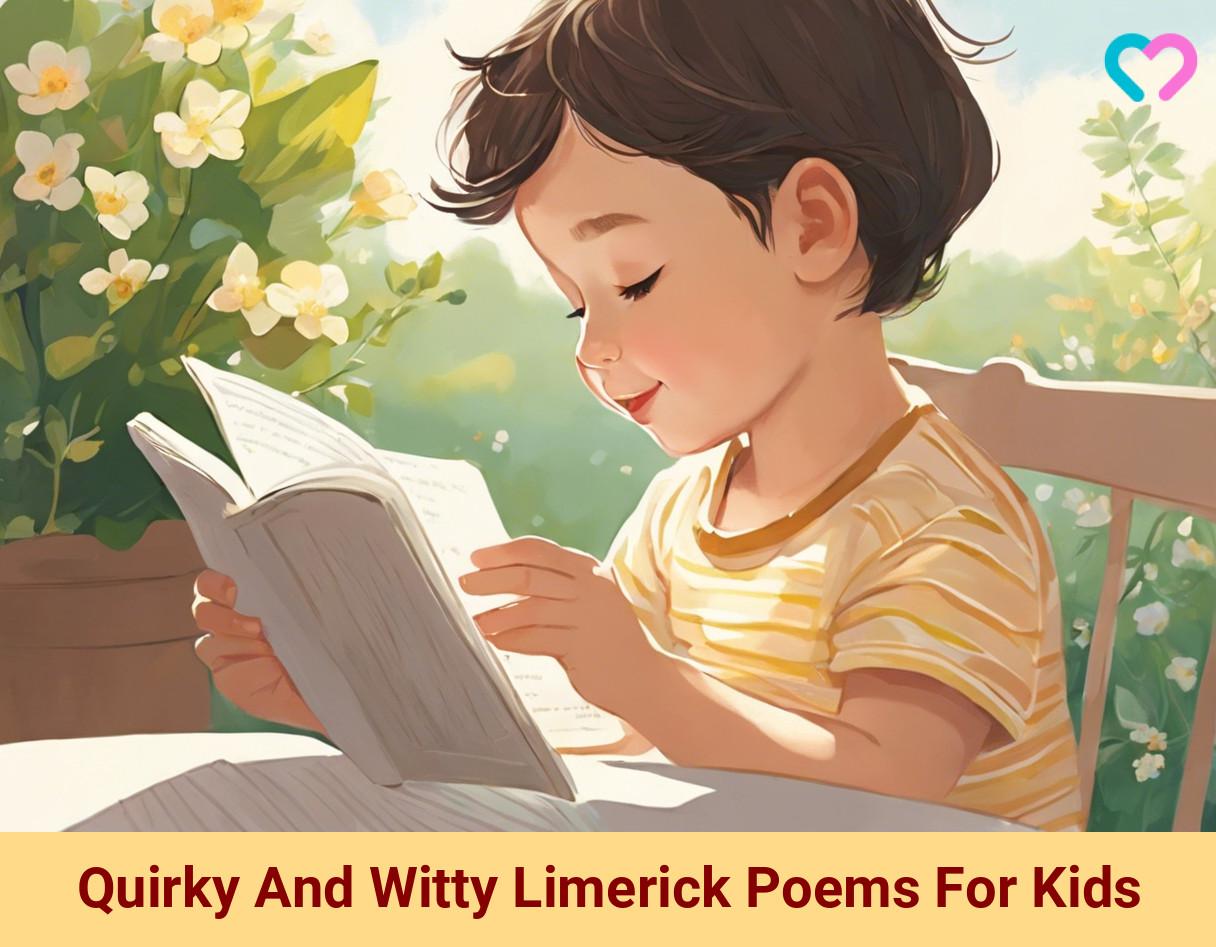 11+ Quirky And Witty Limerick Poems For Kids | MomJunction