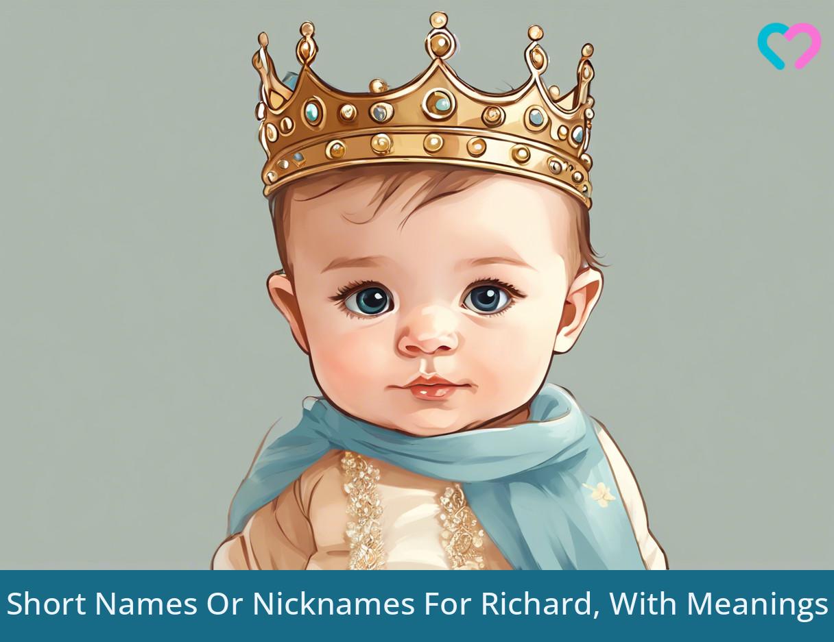 53 Short Names Or Nicknames For Richard, With Meanings | MomJunction
