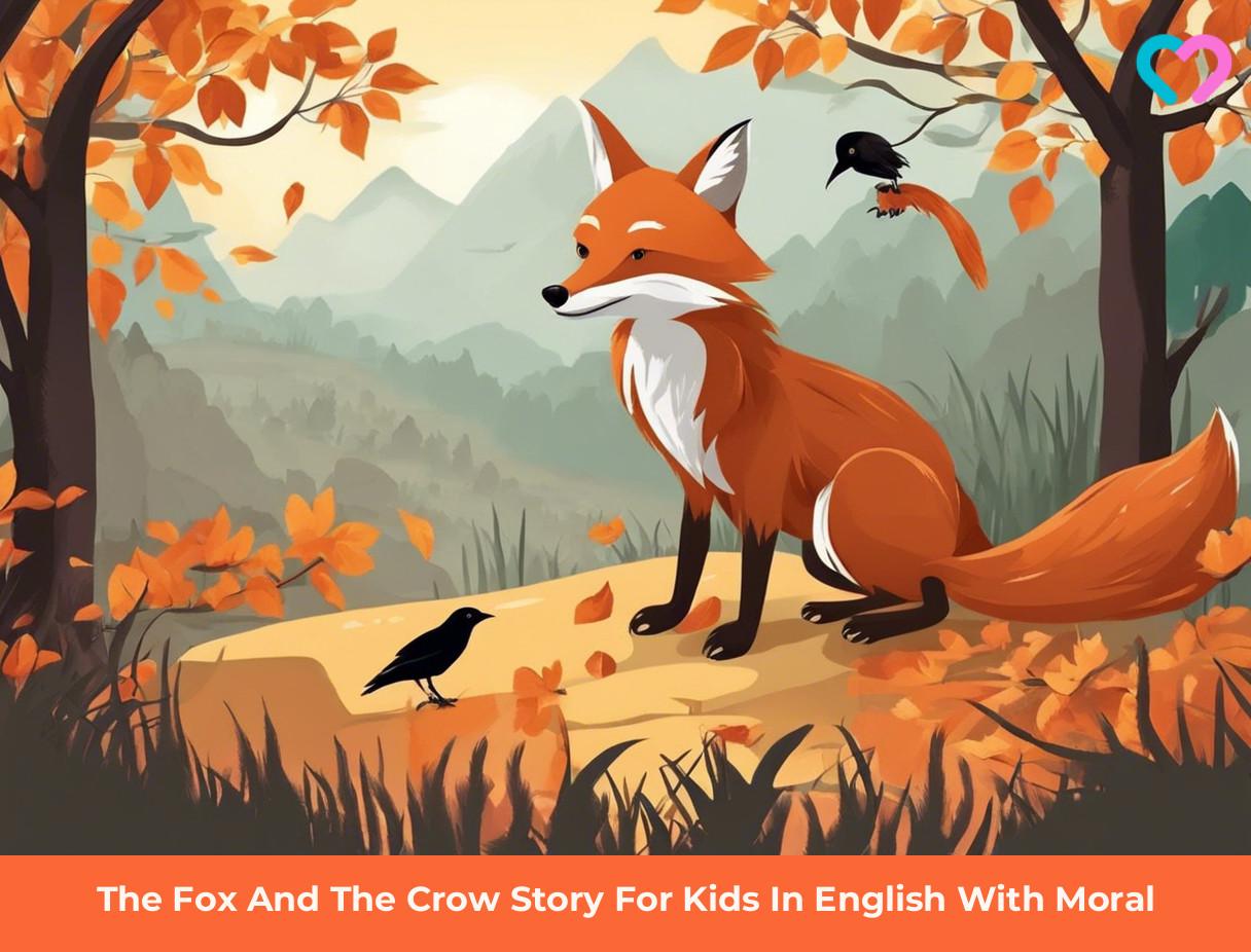 The Fox And The Crow Story For Kids In English With Moral | MomJunction